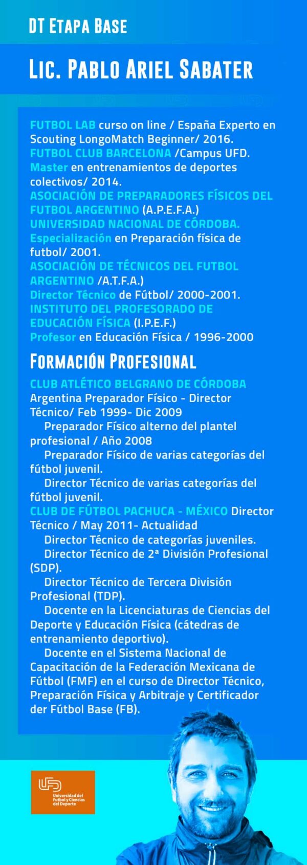Lic. Pablo Ariel Sabater – Educación Continua UFD