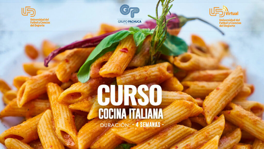 Curso Cocina Italiana – Educación Continua UFD